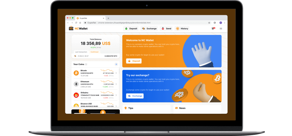 CryptoTab - Earn smart with technology