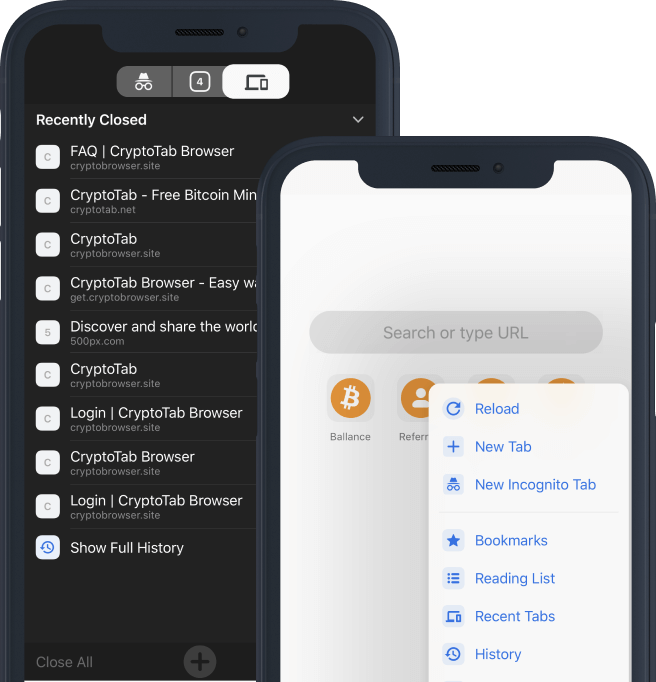 CryptoTab Browser - Easy way for Bitcoin Mining