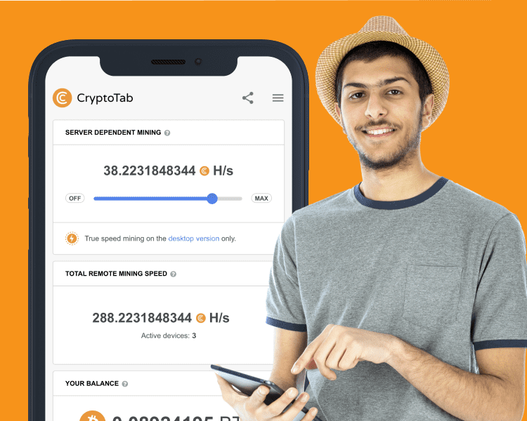 CryptoTab Browser - Easy way for Bitcoin Mining
